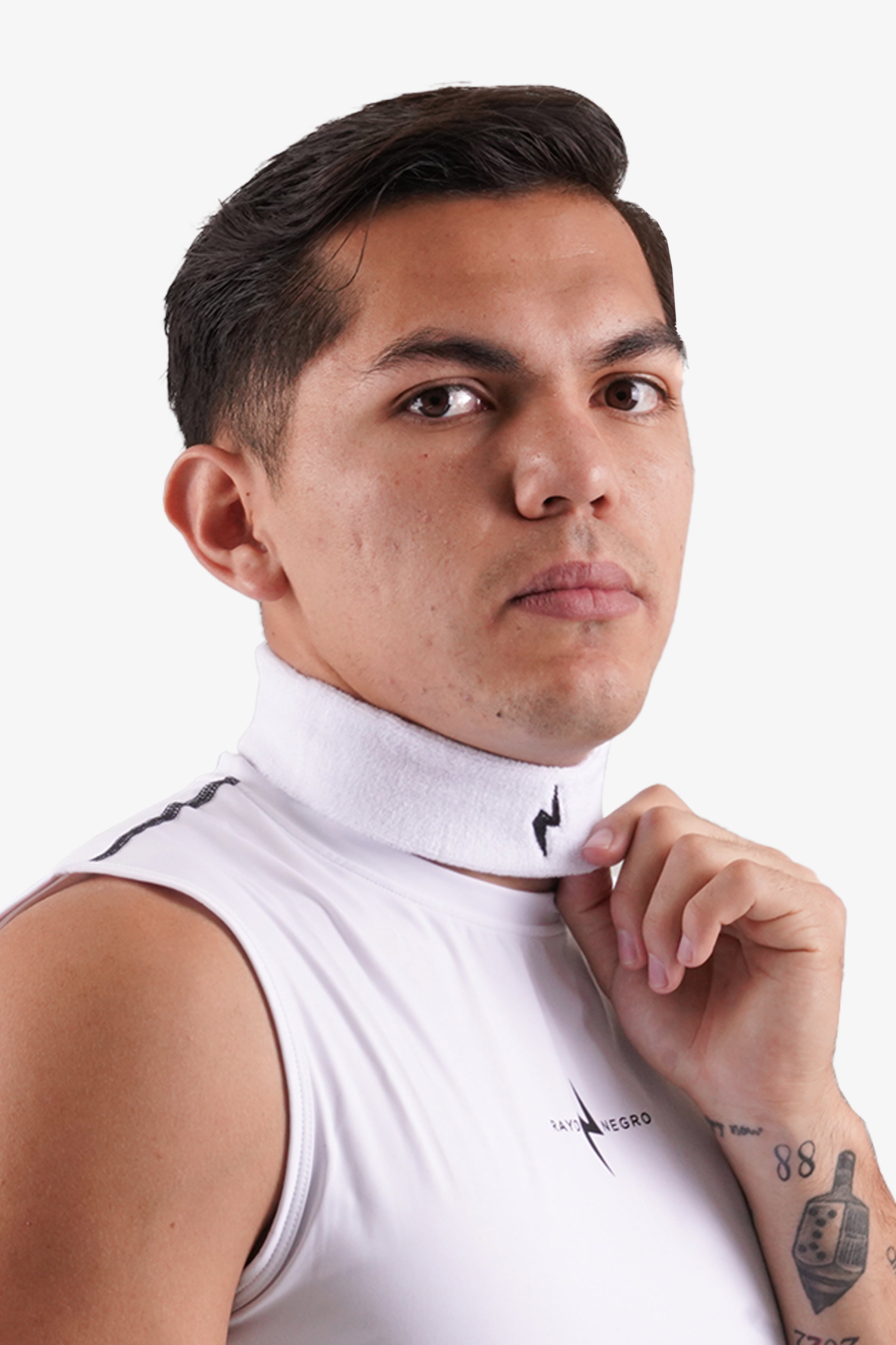 Neckband Rayo Negro - Banda Deportiva para Cuello | Rayo Negro